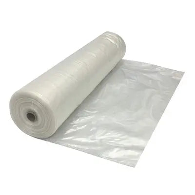 2m x 100m x 100um Clear Poly Sheeting – Builders Film – 1STOP Supplies